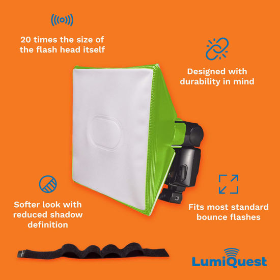 GetUSCart- LumiQuest SoftBox III, Mini SoftBox Diffuser, Flash SoftBox Diffuser & Light Diffuser ...