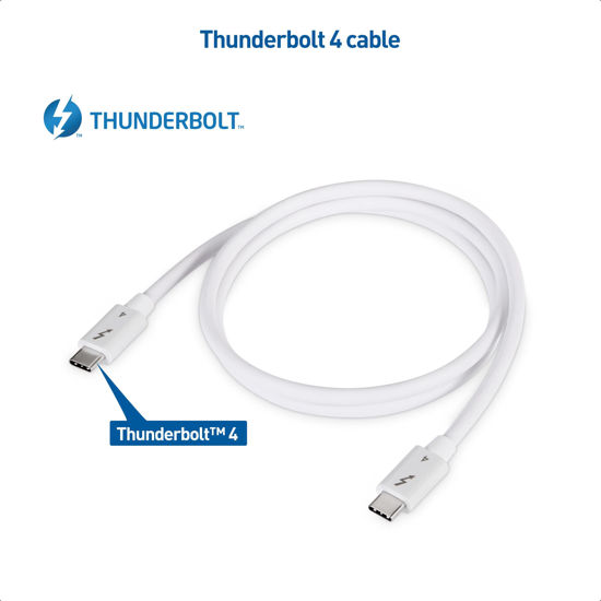 GetUSCart- Cable Matters [Intel Certified] 40Gbps Thunderbolt 4 Cable 2 ...