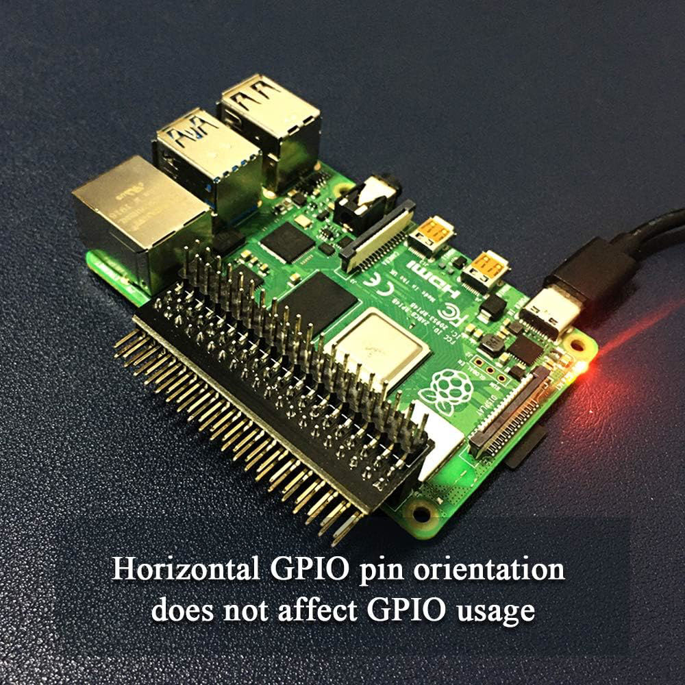 GetUSCart- GeeekPi Micro Connectors 40-pin GPIO 1 to 2 Expansion Board for Raspberry Pi, 2 x 20 ...