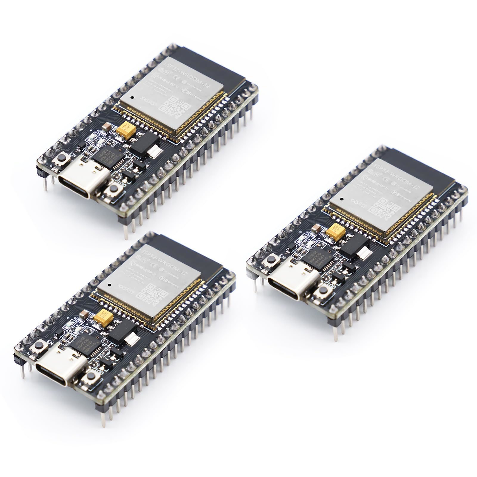 Getuscart Esp32 Development Board Aywhp 3 Pcs Esp32 Esp Wroom 32 Module With Cp2012 Chip Wifi