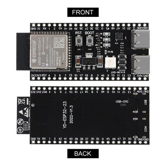 Getuscart 3pcs Esp32 Esp32 S3 Development Board Type C Wifibluetooth Internet Of Things Dual