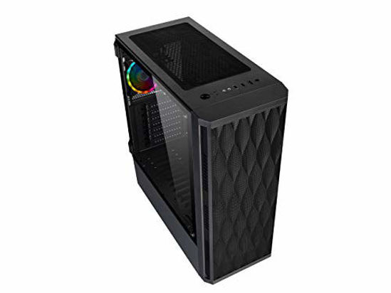 GetUSCart- ESGAMING E-ATX Mid Tower Gaming Case with USB 3.0 Port and 1 ...