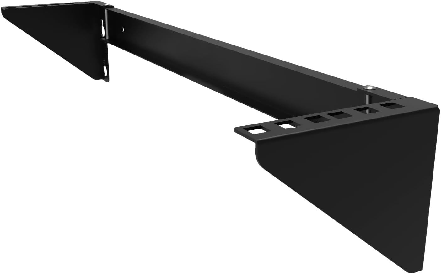 GetUSCart- 2U Vertical Wall Mount Rack - Heavy Duty 125lbs Capacity ...