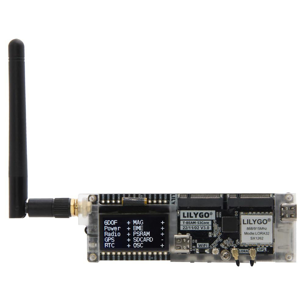 GetUSCart- LILYGO T-BeamSUPREME Meshtastic 915Mhz ESP32-S3 LoRa L76K GPS WiFi Bluetooth Module ...