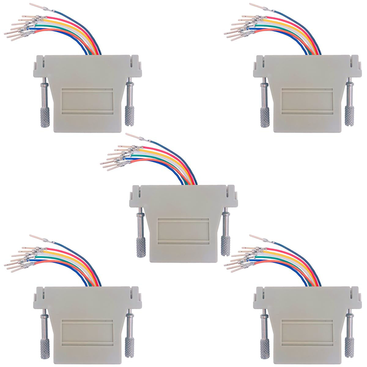 GetUSCart- Jienk DB25 to RJ45 Modular Adapter, RS232 DB25 to RJ45 ...