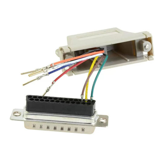 GetUSCart- Jienk DB25 to RJ45 Modular Adapter, RS232 DB25 to RJ45 ...