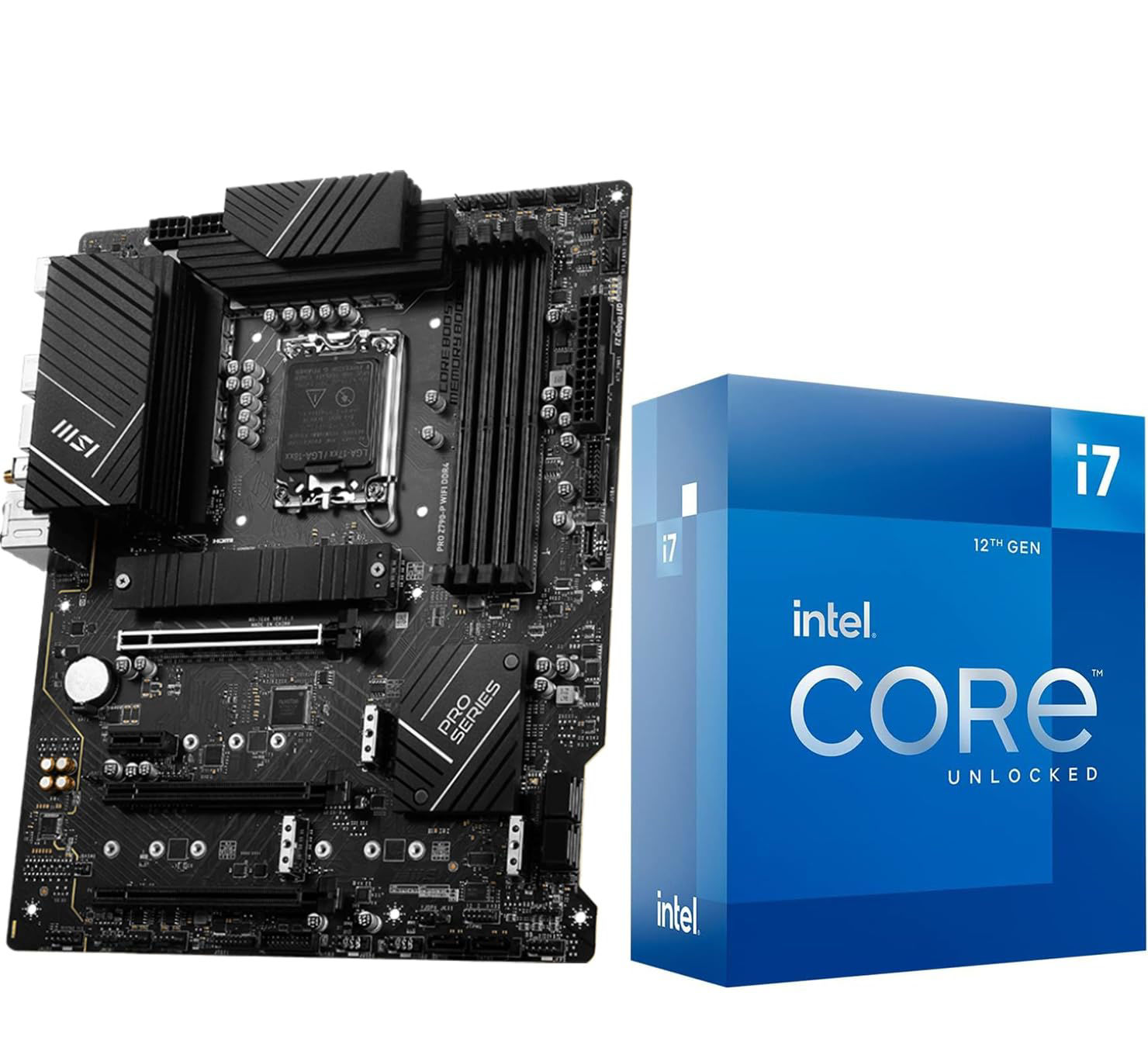 GetUSCart- INLAND Micro Center CPU Motherboard Intel Core i7-12700K 12 Cores up to 5.0 GHz ...