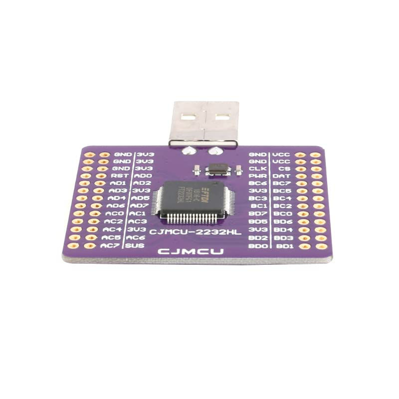 GetUSCart- JESSINIE FT2232HL Dual Channel UART Module USB to Serial ...