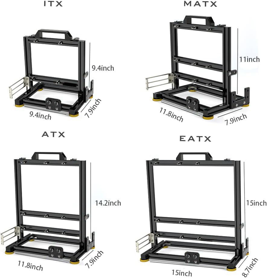 GetUSCart- PC Creative Assembly Frame Test Bench，Open Air Frame Case ...