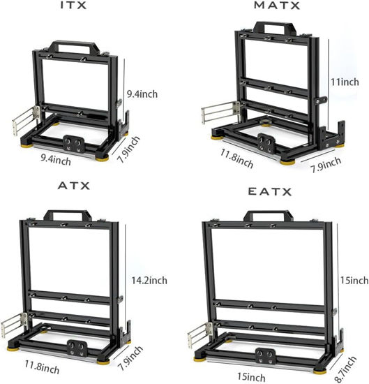 GetUSCart- PC Creative Assembly Frame Test Bench，Open Air Frame Case ...
