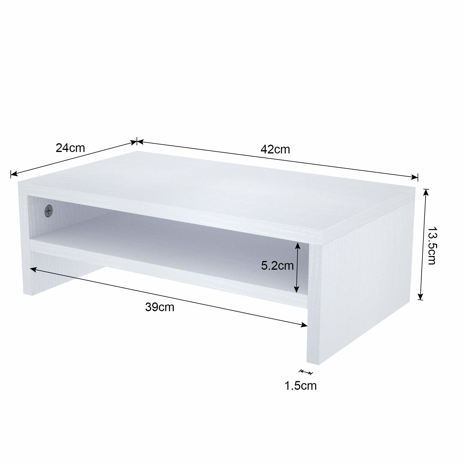 GetUSCart- CHARMDI Monitor Stand Riser,2 Tiers Computer Monitor Stand ...