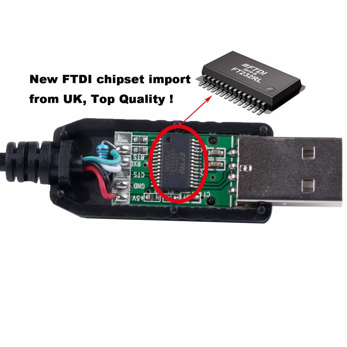 GetUSCart- Suamdoen USB to TTL UART 3V3 Serial Cable 3.3V TTL to 3.5mm Audio Jack Output Cable ...