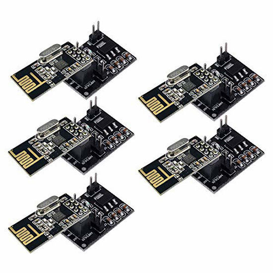 GetUSCart- Aideepen 5PCS NRF24L01 Wireless Transceiver Module with ...
