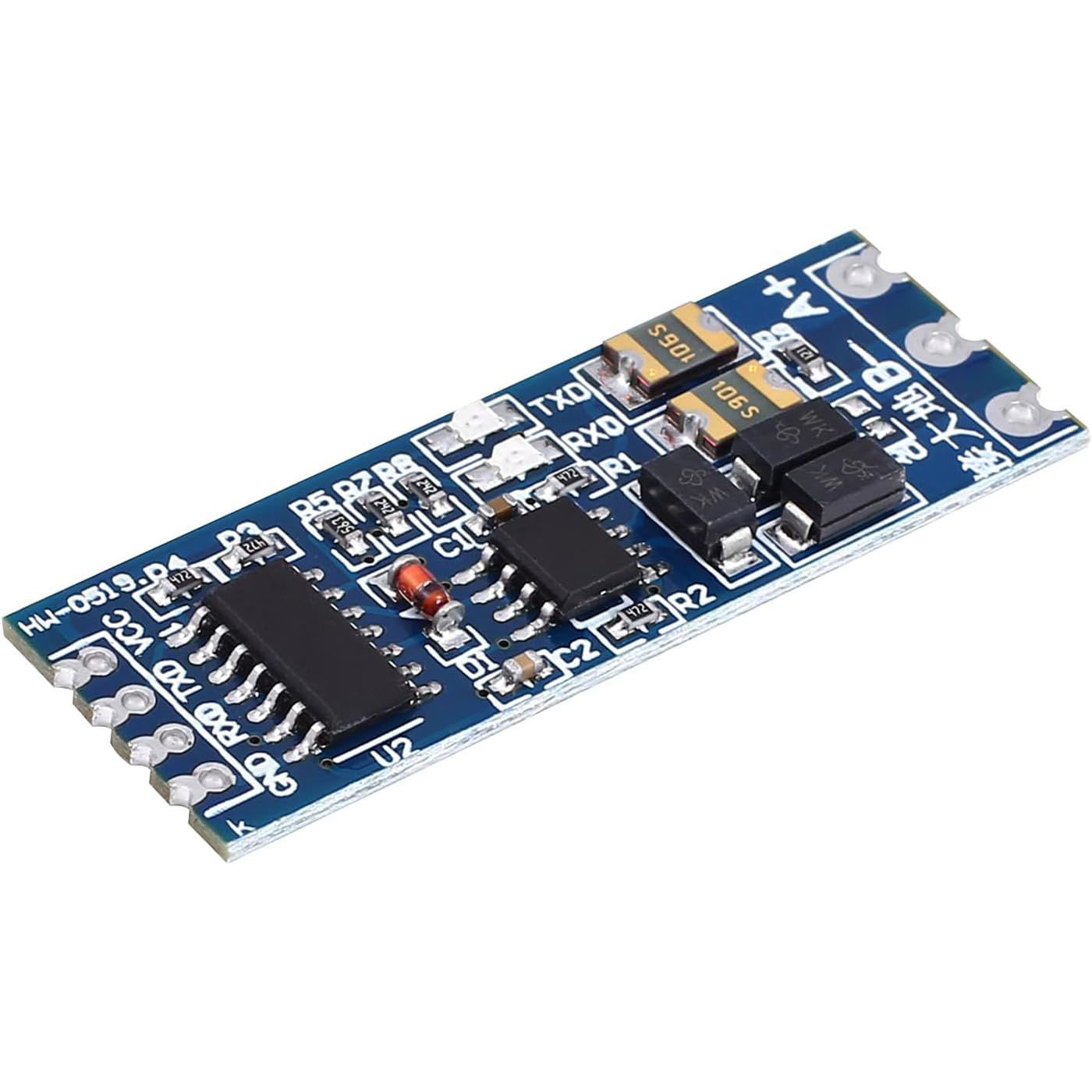 GetUSCart- TTL to RS485 485 to Serial UART Level Reciprocal Hardware Automatic Flow Control UART ...