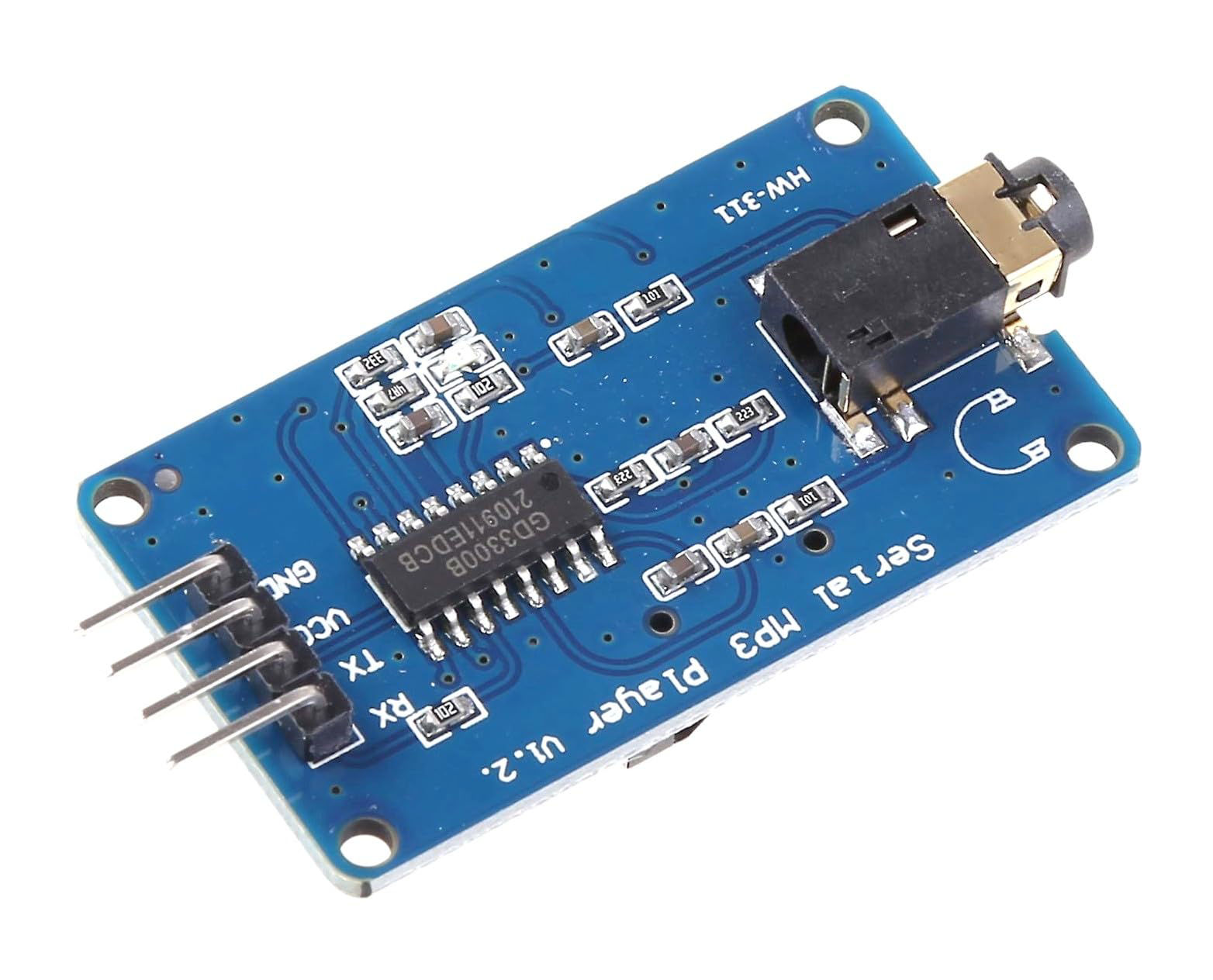 GetUSCart- DIYables MP3 Player Module for Arduino, ESP32, ESP8266, Raspberry Pi, 2 Pieces