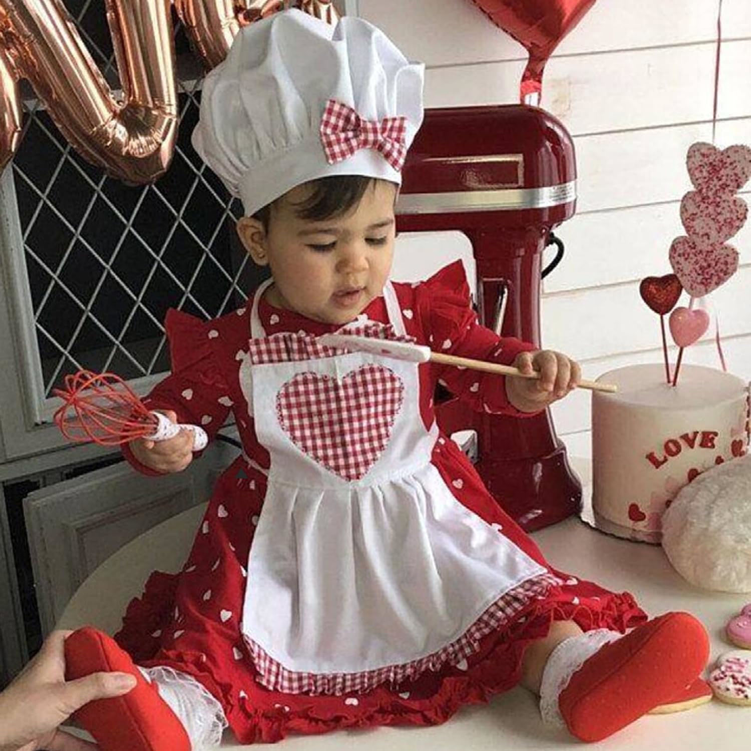 GetUSCart- Zeroest Baby Chef Outfit Photography Props Toddler Funny ...