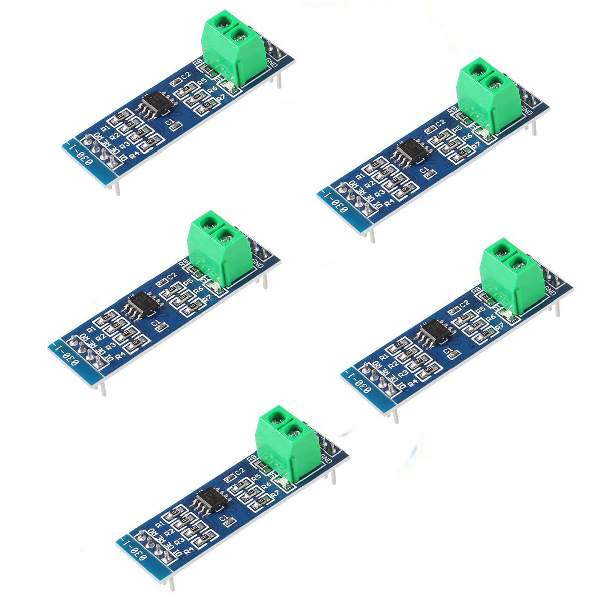 GetUSCart- 5 PCS MAX485 RS485 Transceiver Module TTL UART Serial to RS-485 Module for Arduino ...