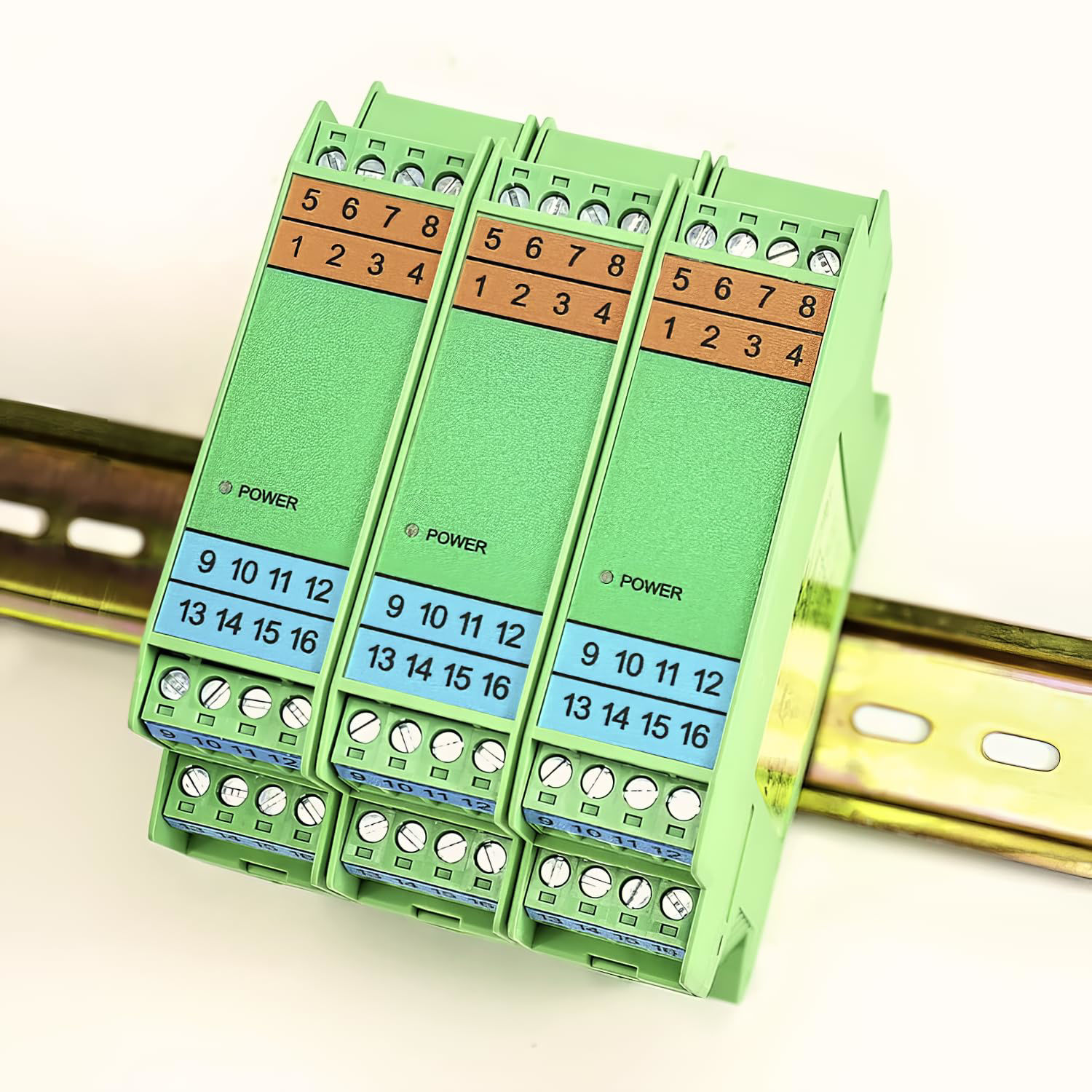GetUSCart- Analog Signal Isolator Transmitter Splitter DC Galvanic Separation Analog Signal ...