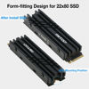 GetUSCart- M.2 SSD Heatsink, RIITOP NVMe Cooler for M2 NVMe or SATA ...