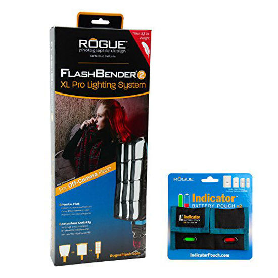 GetUSCart- Rogue FlashBender 2 XL Pro System + Indicator Battery Pouch v2