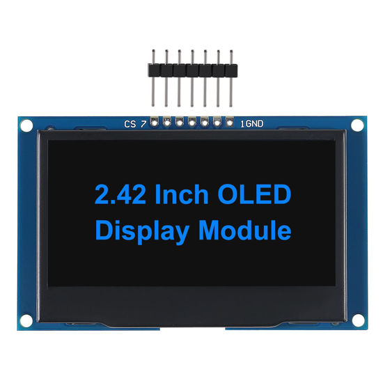 GetUSCart- DWEII 2.4" 2.42 inch 128x64 OLED LCD Display Module SSD1309 ...