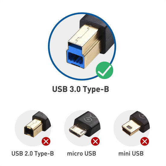 GetUSCart- Cable Matters Type-C USB 3.1 Type B Cable (USB-C / USB C USB ...