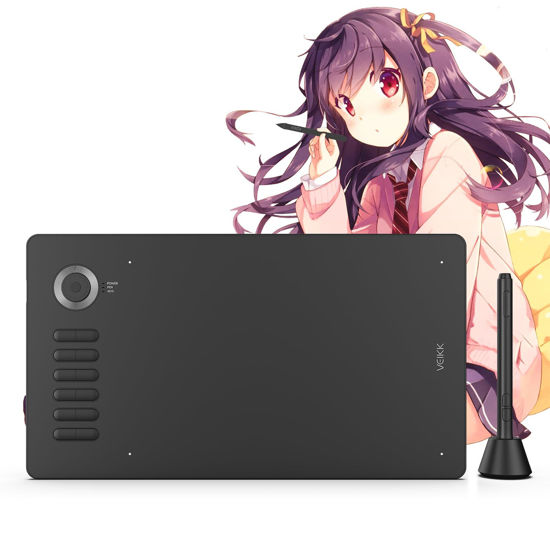 GetUSCart- VEIKK A15 Pro Graphics Drawing Pen Tablet : Large Active ...