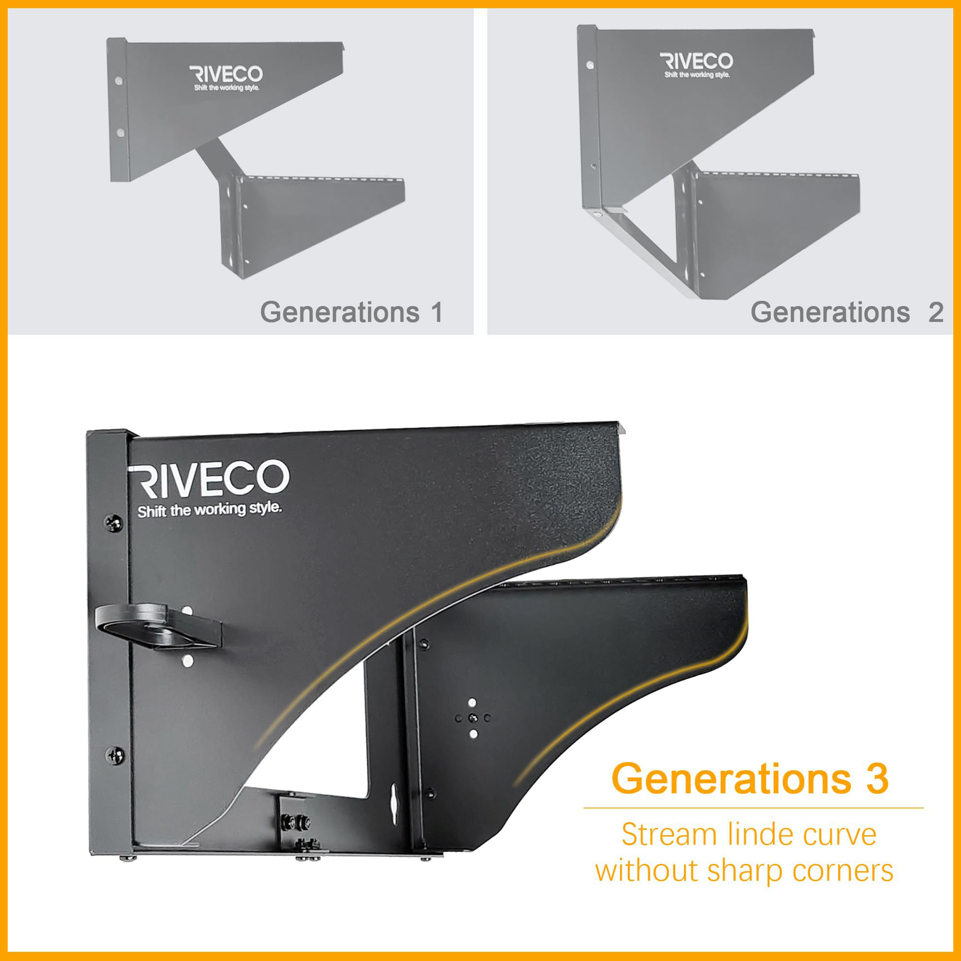 GetUSCart- RIVECO 4U Wall Mount Rack for Network Reinforced Heavy Load ...