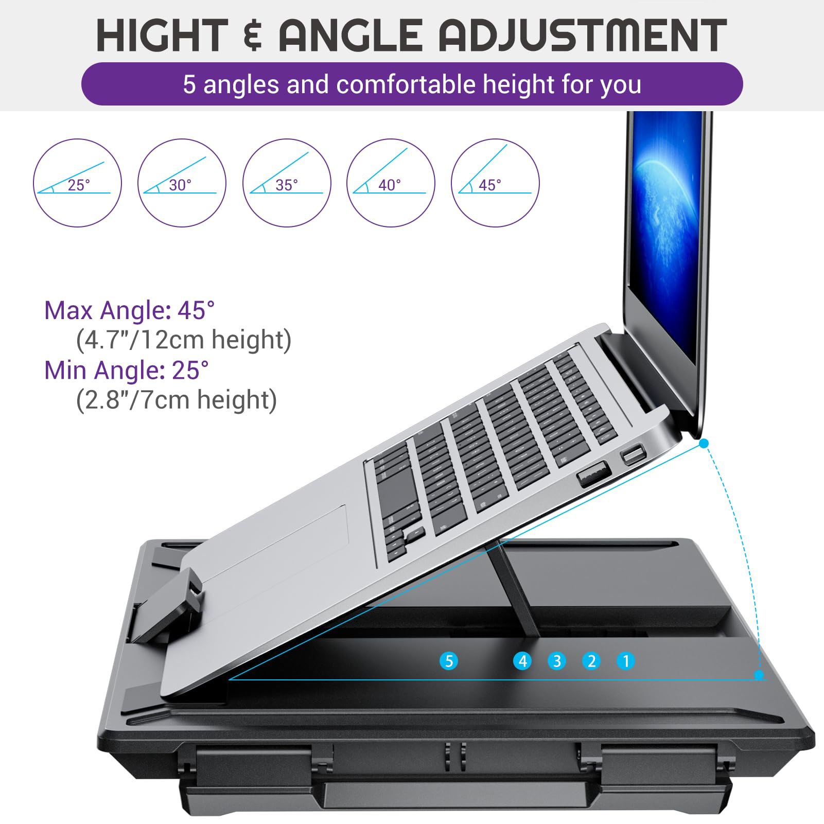 GetUSCart- NEARPOW Monitor Stand Riser, Monitor Riser for Desk with ...