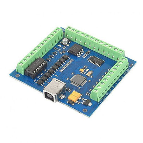 GetUSCart- SainSmart 4 Axis Mach3 USB CNC Motion Controller Card Interface Breakout Board
