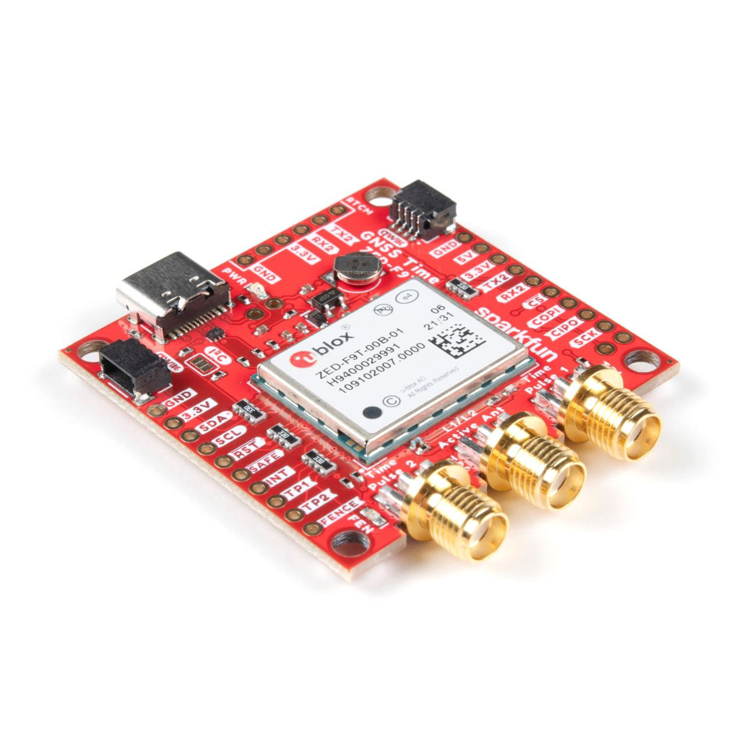 Getuscart Sparkfun Gnss Timing Breakout Zed F9t Qwiic Compatible Warduino Multi Band Gnss