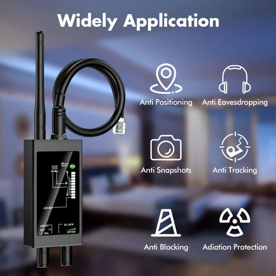 GetUSCart- M8000 Anti Spy Detector, Upgraded Bug Detectors 4-in-1 ...