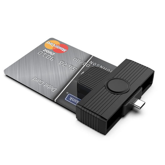 GetUSCart- Type C CAC Reader, DOD Military USB C Common Access CAC Card ...