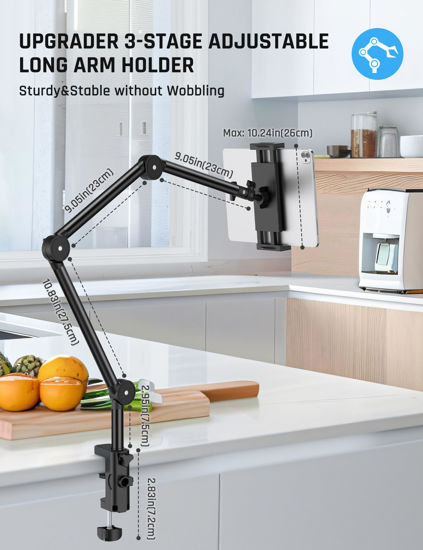 GetUSCart- Adjustable Tablet Holder Tablet Stand for Bed Tablet Holder ...