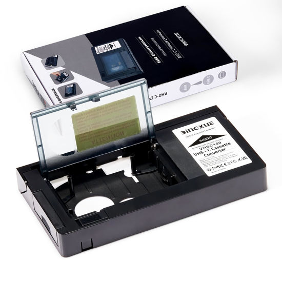 GetUSCart- VHS C Adapter Cassette Converter Compatible with VHS-C SVHS ...