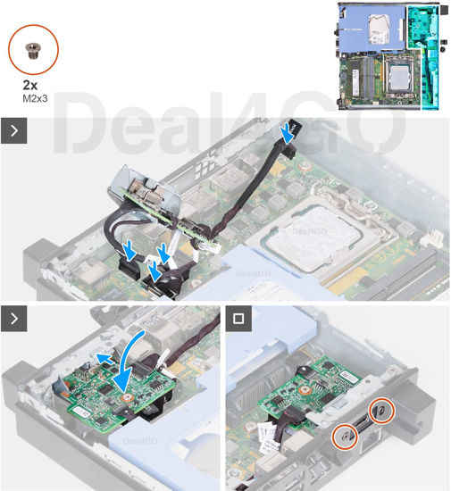GetUSCart- Deal4GO 5K Type USB-C I/O Board Y6F6D 0Y6F6D replacement for ...