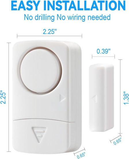 GetUSCart- Door Alarm,Easy to Install Door and Window Alarms,for Home ...
