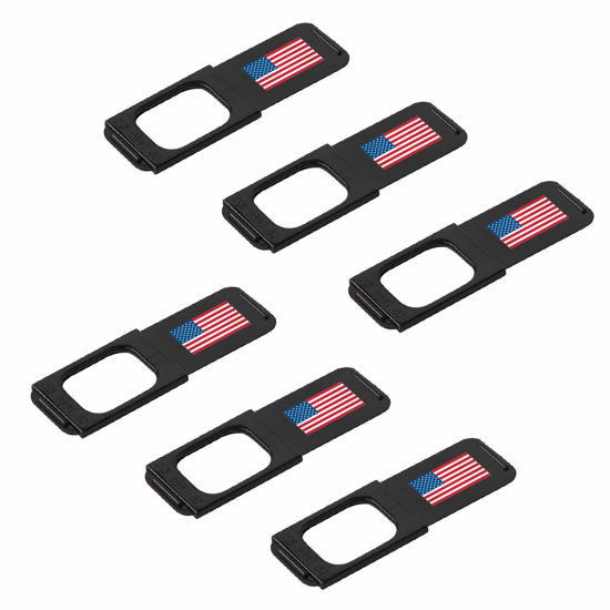 GetUSCart- C-SLIDE Webcam Cover 6 Pack - Thin Sliding Laptop Cam ...