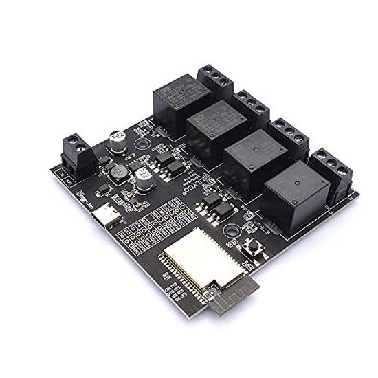 GetUSCart- TITIAMMX ESP32 4 Channel DC 5V Type-c Relay Module with ...