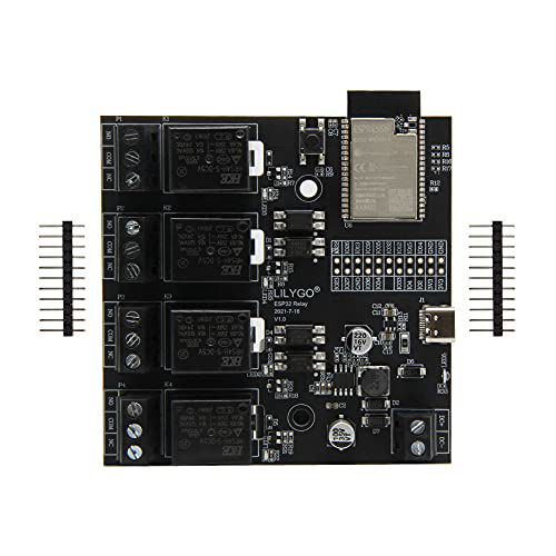 GetUSCart- TITIAMMX ESP32 4 Channel DC 5V Type-c Relay Module with ...