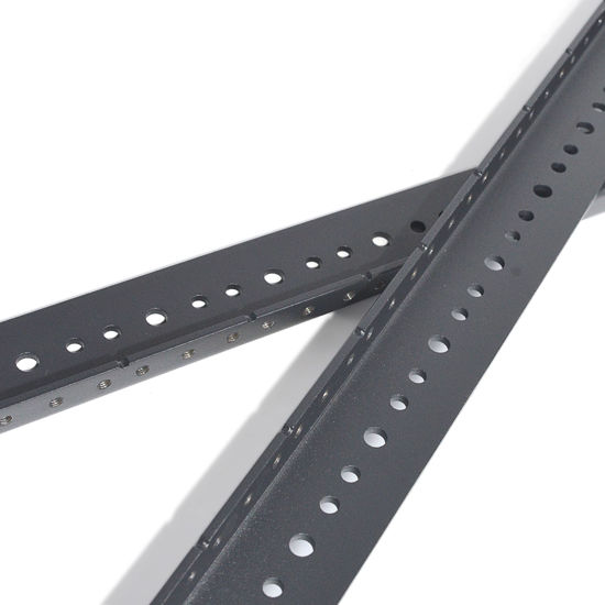 GetUSCart- RIVECO 2 PCS 2U Rack Rails, Tapered Holes Rack Mount Rails ...