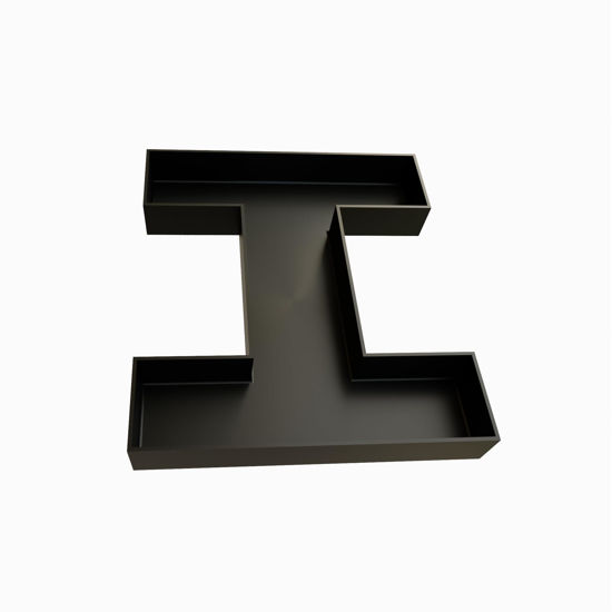 Personalized Serving Trays 10-Inch Acrylic Letter Trays - Fillable ...