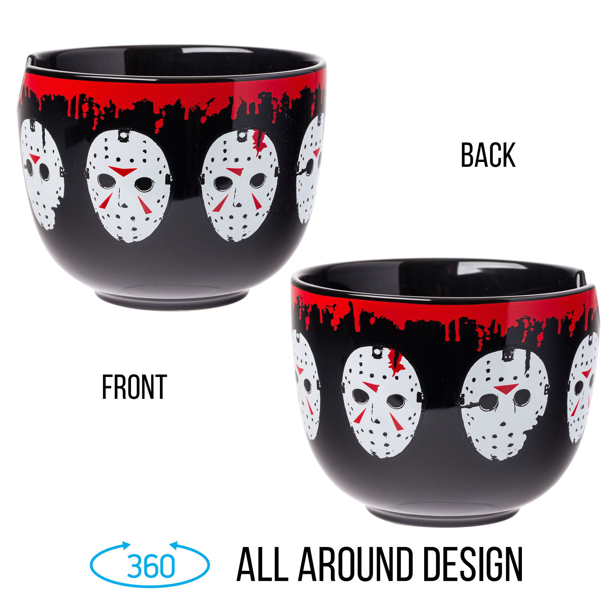 GetUSCart- Silver Buffalo Friday the 13th Dripping Blood Jason Voorhees ...