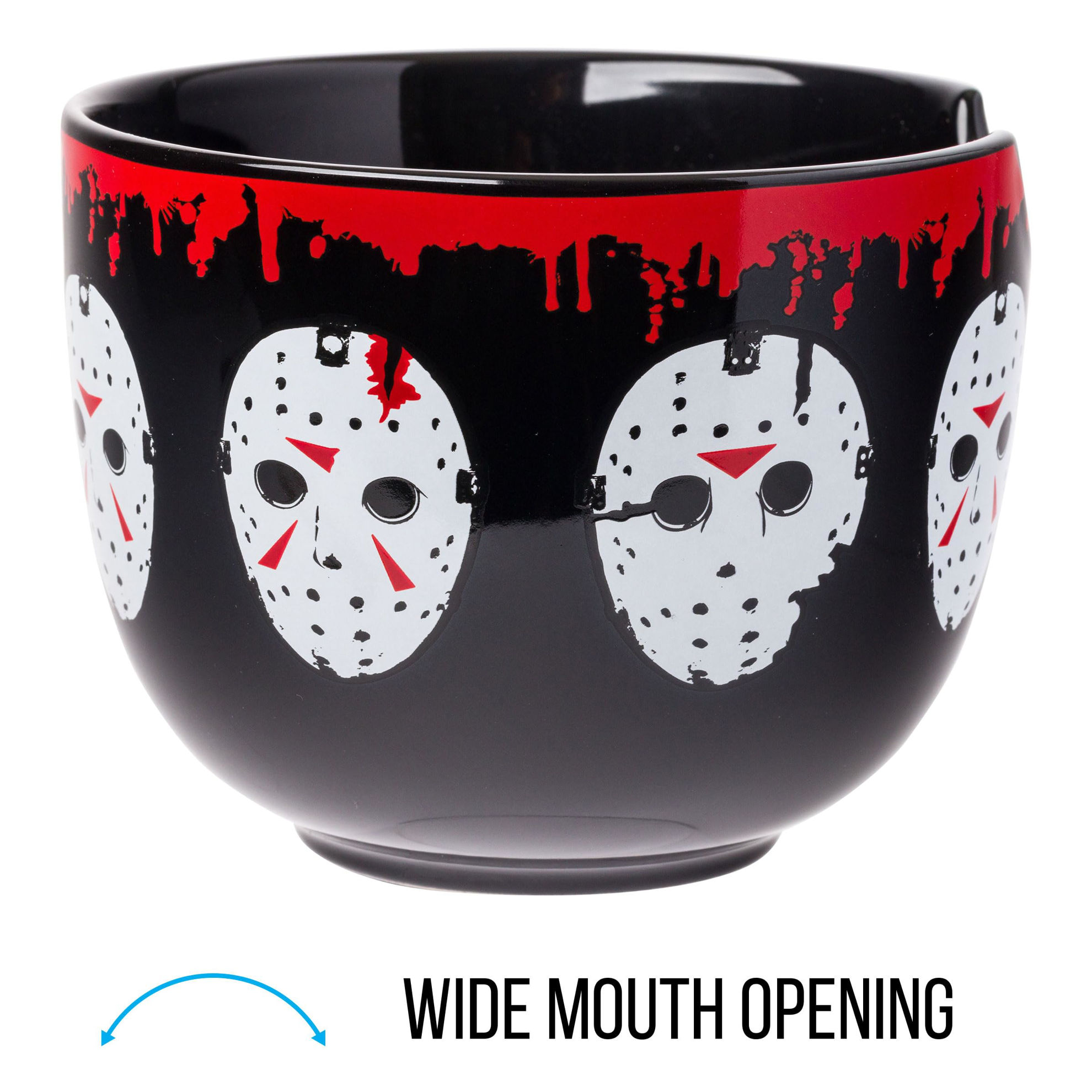 GetUSCart- Silver Buffalo Friday the 13th Dripping Blood Jason Voorhees ...