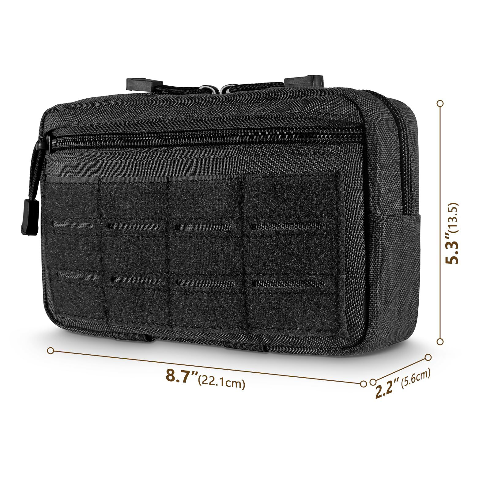 GetUSCart- FRTKK Tactical Molle Admin Pouch Utility Laser Cut EDC Tool ...