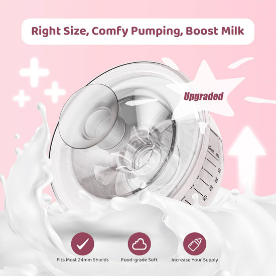 GetUSCart- Nursi Luna Flange Inserts 10PCS 13/15/17/19/21mm for 24mm ...