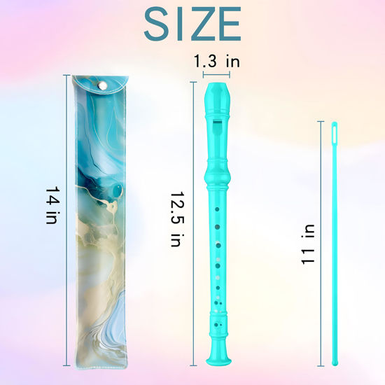 GetUSCart- Soprano Recorder for Kids Beginners, German Fingering, C Key ...