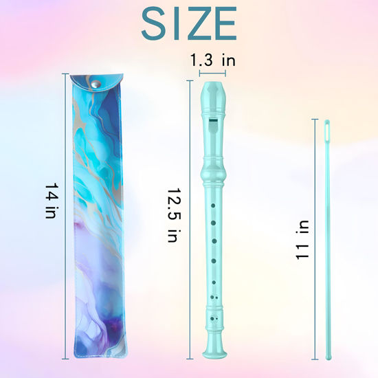 GetUSCart- Soprano Recorder for Kids Beginners, German Fingering, C Key ...