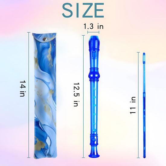 GetUSCart- Soprano Recorder for Kids Beginners, German Fingering, C Key ...