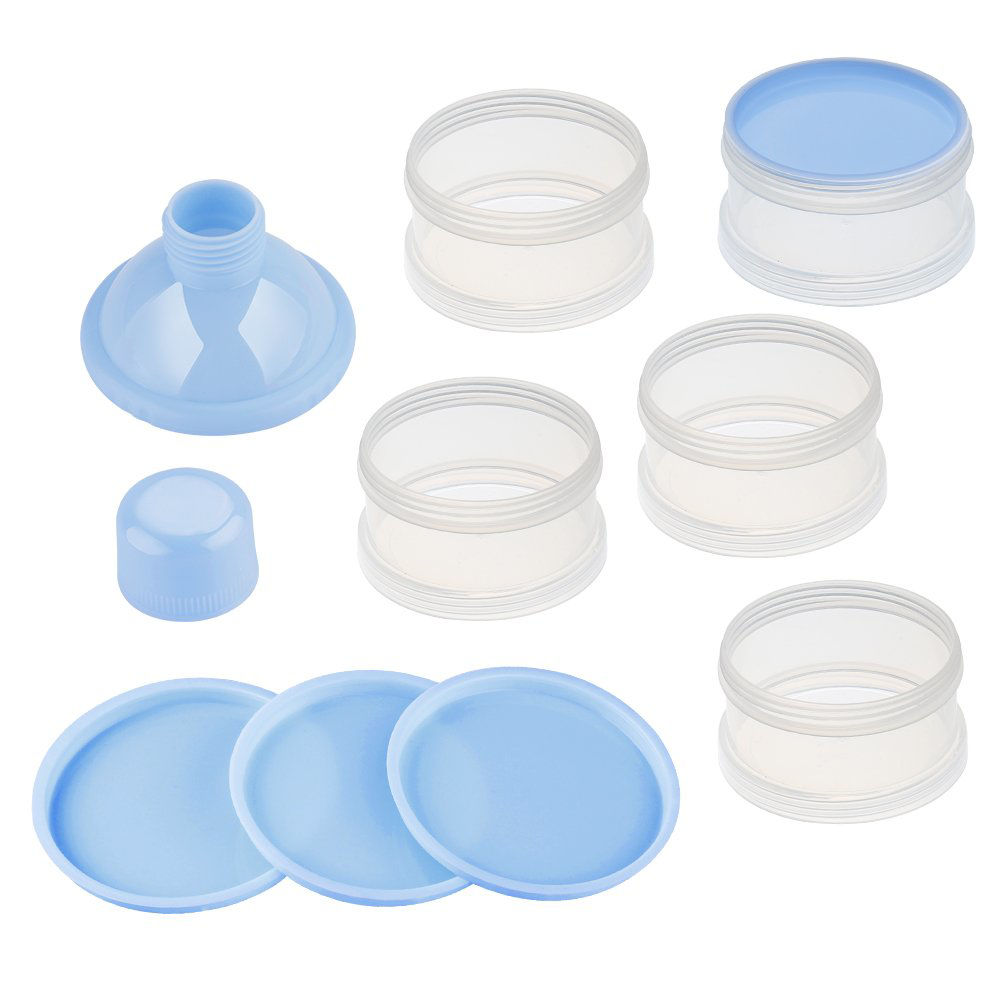 GetUSCart- Accmor Formula Dispenser On The Go, 5 Compartments Stackable ...